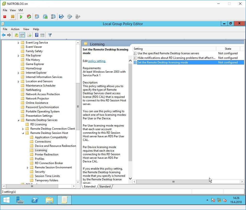 Active Directory Olmadan Remote Desktop Service Kurulumu
